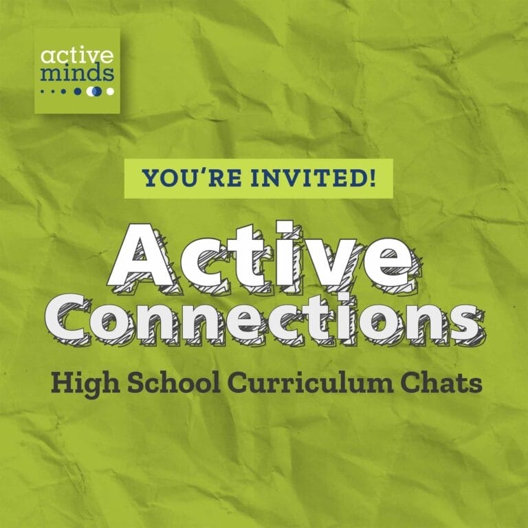 Active Connections - High School Curriculum Chats | Active Minds